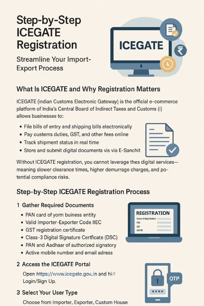 The Ultimate Guide to ICEGATE Registration